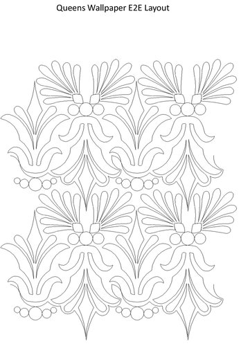 Shop | Category: Edge-to-Edge | Product: Queens Wallpaper E2E