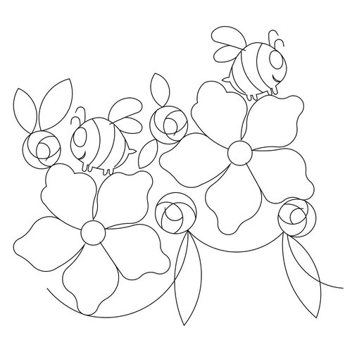 Shop | Category: Birds / Fowl / Insects | Product: Retro Bumble Bee E2E