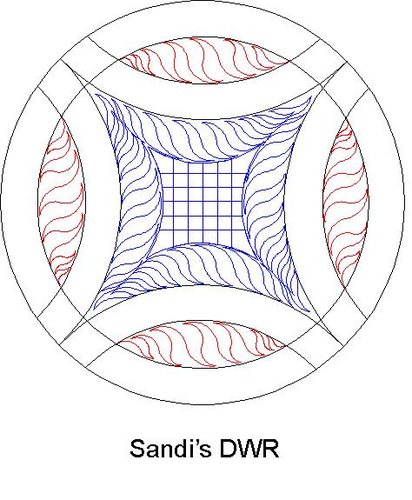 Shop | Category: DWR Double Wedding Ring | Product: Sandi’s DWR Melon P2P