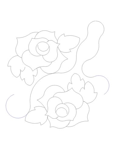 Shop | Category: Edge-to-Edge | Product: Simple Rose E2E