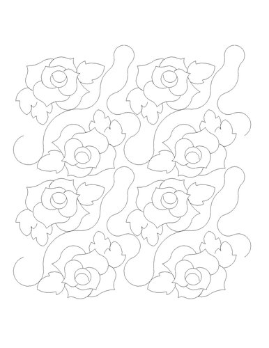 Shop | Category: Edge-to-Edge | Product: Simple Rose E2E