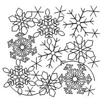Shop | Category: Christmas / Winter | Product: Snowflake simple e2e