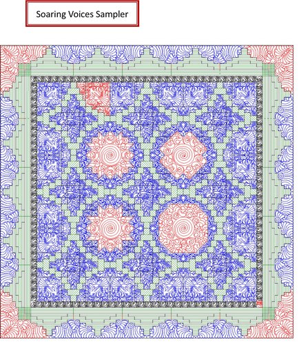 Shop | Category: Designed by Nancy Haacke | Product: Soaring Voices Sampler