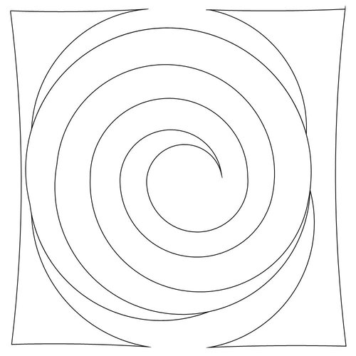 Shop | Category: Blocks | Product: Spiral in a Square Blk