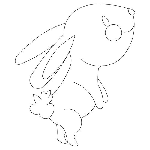 Shop | Category: Animals / Mammals | Product: Spring Baby Bunny motif