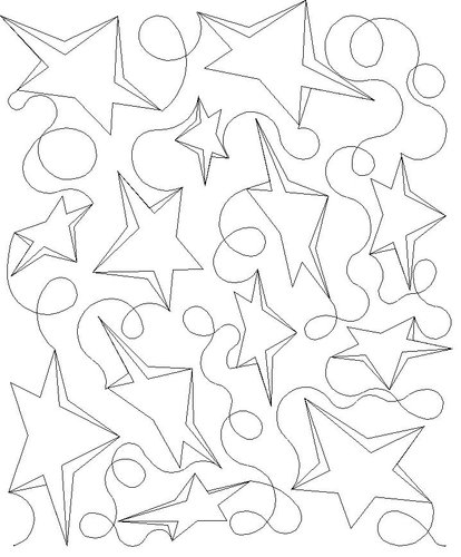 Shop | Category: Americana | Product: Stars and loops 3D E2E