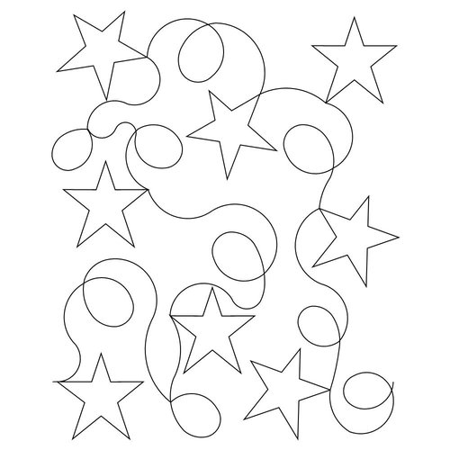 Shop | Category: Americana | Product: Stars and loops E2E