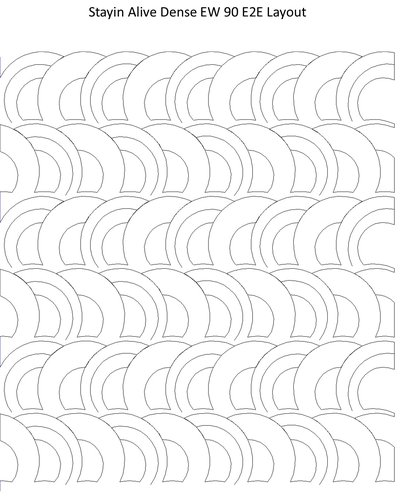 Shop | Category: Edge-to-Edge | Product: Stayin Alive Dense EW 90 E2E