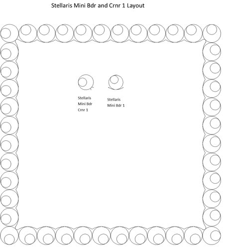 Shop | Category: Borders and Sashes | Product: Stellaris Mini Bdr and ...