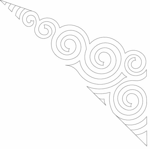 Shop | Category: Triangles | Product: Stony creek odd triangle E spirals