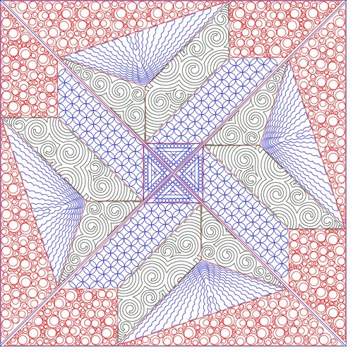 Shop | Category: Triangles | Product: Stony creek odd triangle E spirals