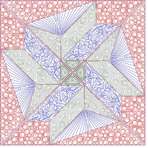 Shop | Category: Triangles | Product: Stony creek odd triangle E spirals