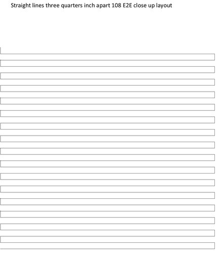 Shop | Category: Bread and butter E2E Patterns | Product: Straight lines three quarters inch ...