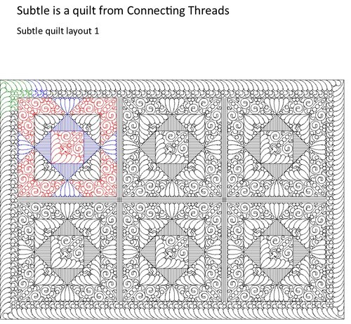 Shop | Category: Designed by Nancy Haacke | Product: Subtle Quilt ...