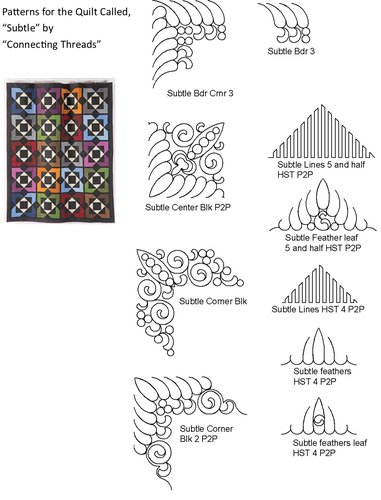 Shop | Category: Designed by Nancy Haacke | Product: Subtle Quilt ...