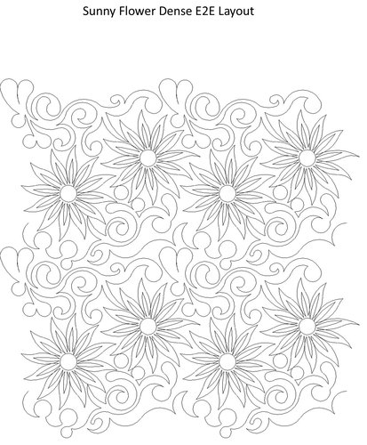 Shop | Category: Edge-to-Edge | Product: Sunny Flower Dense E2E