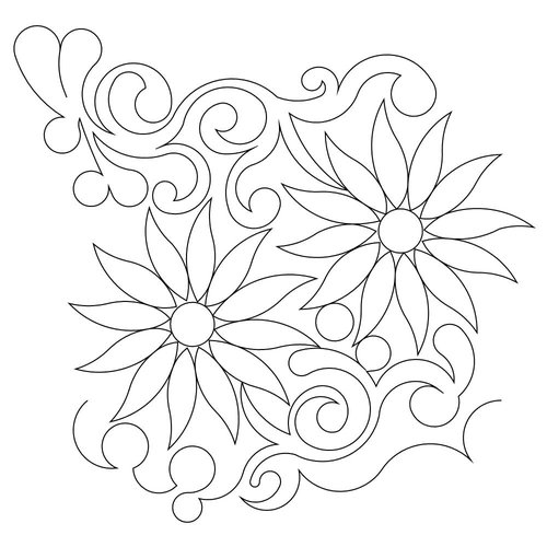 Shop | Category: Edge-to-Edge | Product: Sunny Flower E2E