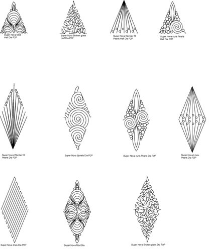 Shop | Category: Designed by Nancy Haacke | Product: Super Nova Set