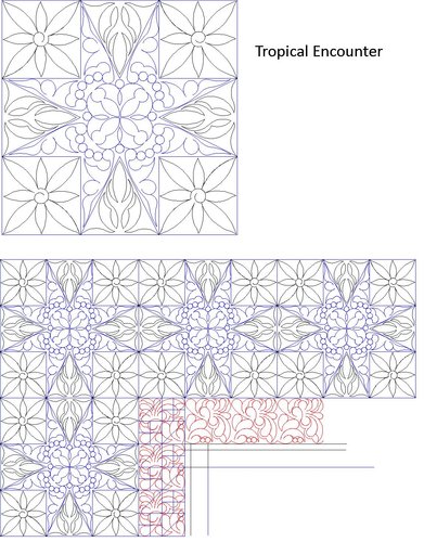 Shop | Category: Designed by Nancy Haacke | Product: Tropical Encounter Set