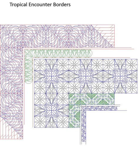 Shop | Category: Designed by Nancy Haacke | Product: Tropical Encounter Set