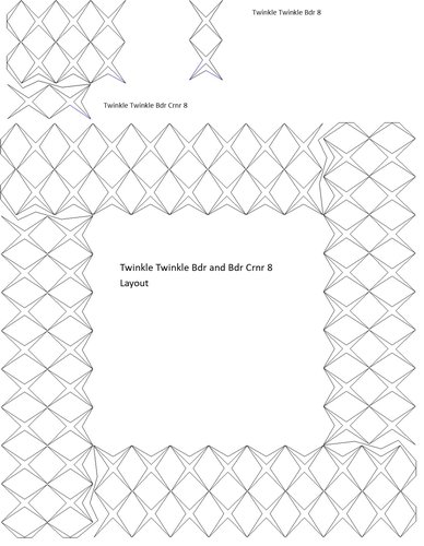 Shop | Category: Borders and Sashes | Product: Twinkle Twinkle Bdr and ...