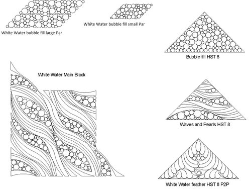 Shop | Category: Complete Quilt Sets | Product: White Water Quilt ...