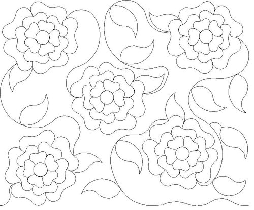 Shop | Category: Bread and butter E2E Patterns | Product: Wild Roses E2E