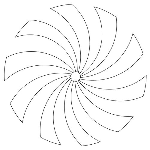 Shop | Category: Compass or Circle patterns | Product: Windmill Circle 7
