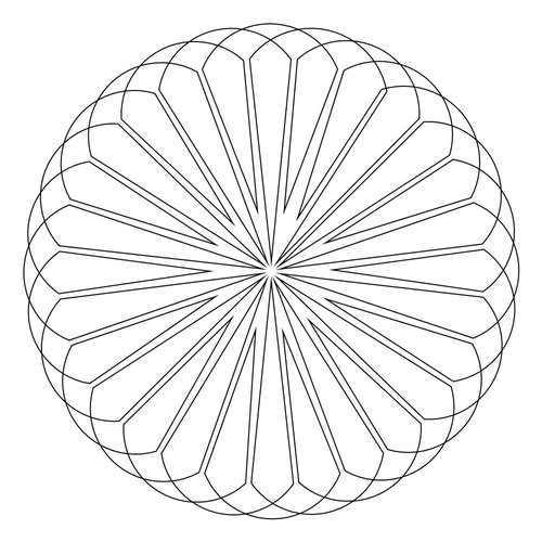 Shop | Category: Circle Patterns | Product: AGCF 10 inch Modern Circle ...