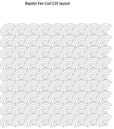 Shop | Category: 8 inch and Under | Product: Baptist Fan Curl E2E