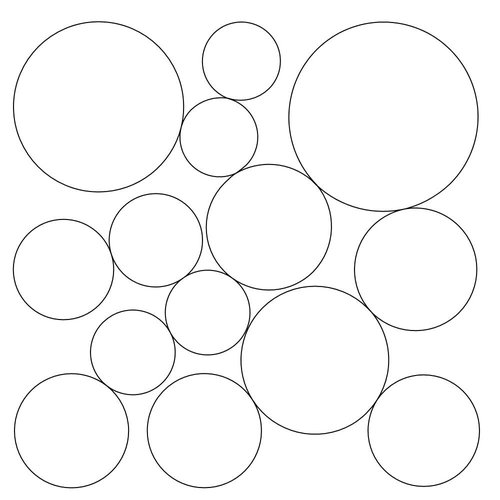 Shop | Category: Background Fills | Product: Bubble Fill A 1 and a half Blk