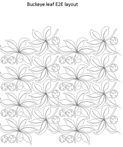 Shop | Category: Edge-to-Edge | Product: Buckeye leaf E2E