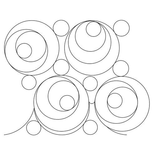 Shop | Category: Bread and butter E2E Patterns | Product: Circle Drama E2E