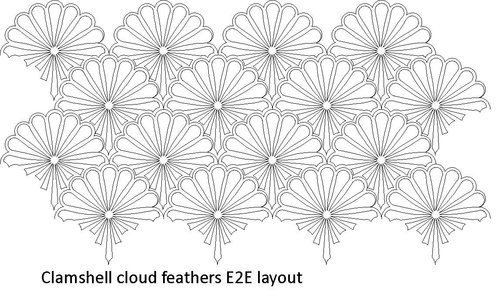 Shop | Category: Edge-to-Edge | Product: Clamshell cloud feathers E2E