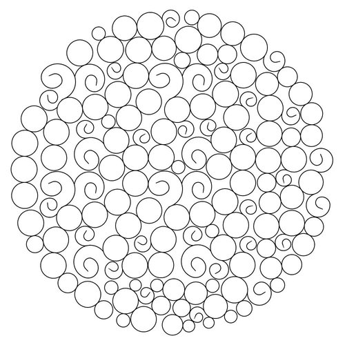 Shop | Category: Background Fills | Product: Curls and Pearls 6 inch ...