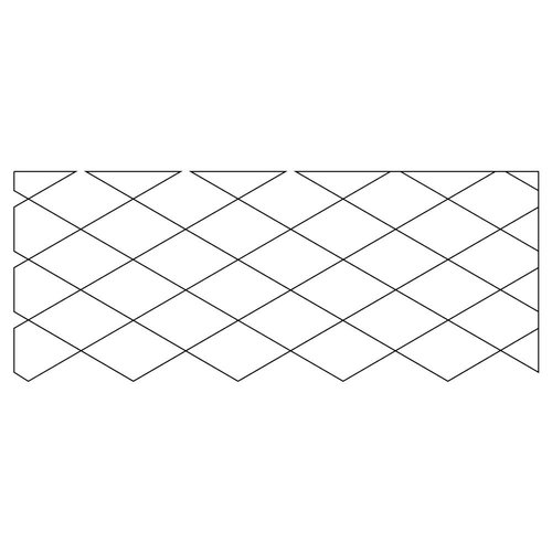Shop | Category: Background Fills | Product: Dia Crosshatch 2 x 5 Rec 2