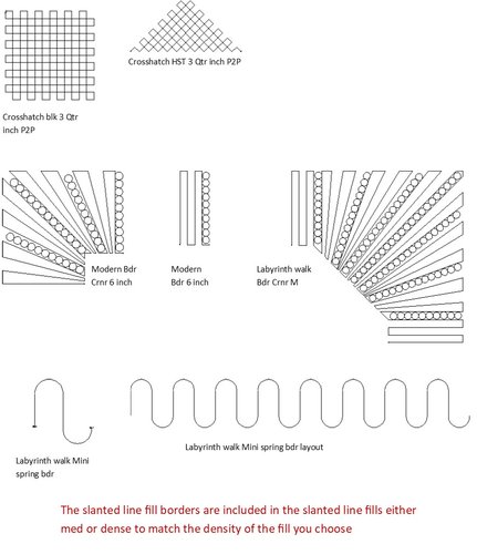 Shop | Category: Sets | Product: Labyrinth Walk Borders and crosshatch ...
