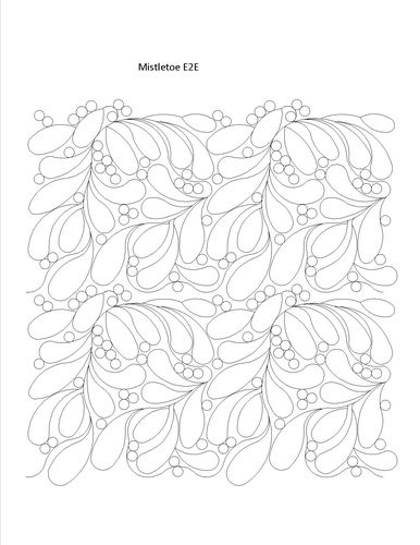 Shop | Category: Bread and butter E2E Patterns | Product: Mistletoe E2E
