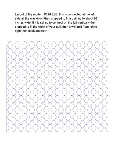 Shop | Category: Bread and butter E2E Patterns | Product: Modern 0614 E2E