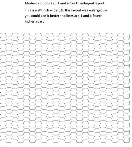 Shop | Category: Edge-to-Edge | Product: Modern ribbons E2E 1 and a fourth