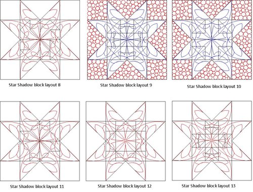 Shop | Category: Sets | Product: Star Shadows Quilt Set