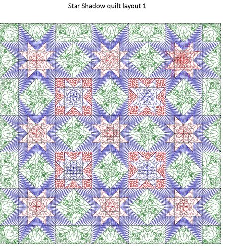 Shop | Category: Sets | Product: Star Shadows Quilt Set