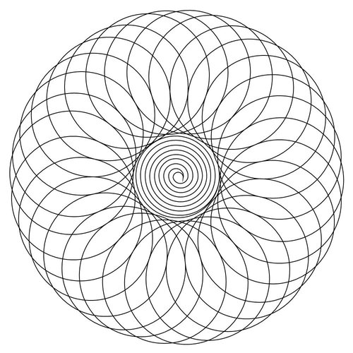 Shop | Category: Circle Patterns | Product: VC Modern circle B