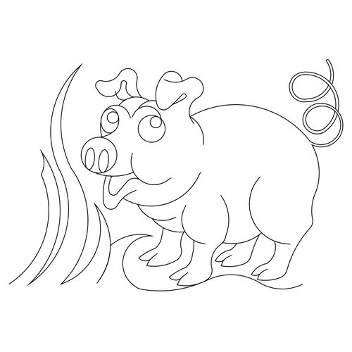 Shop | Category: Animals / Mammals | Product: MM Pig Farm Animal Bdr