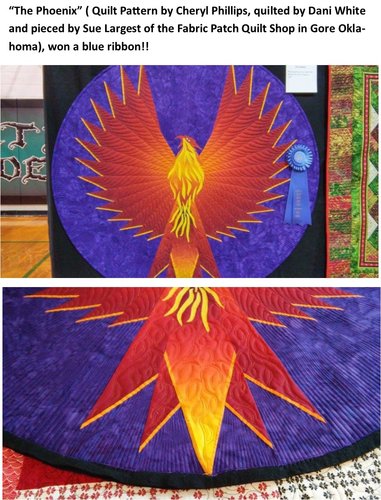 Shop | Category: Birds / Fowl / Insects | Product: The Phoenix pattern set