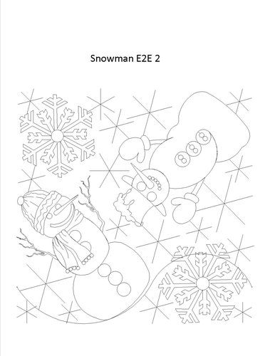 Shop | Category: Baby / kids | Product: Snowman 2 E2E